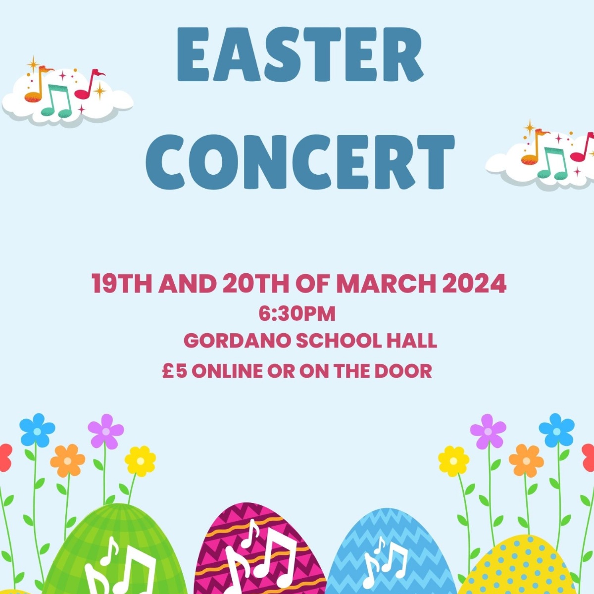 Gordano School - Easter Concert