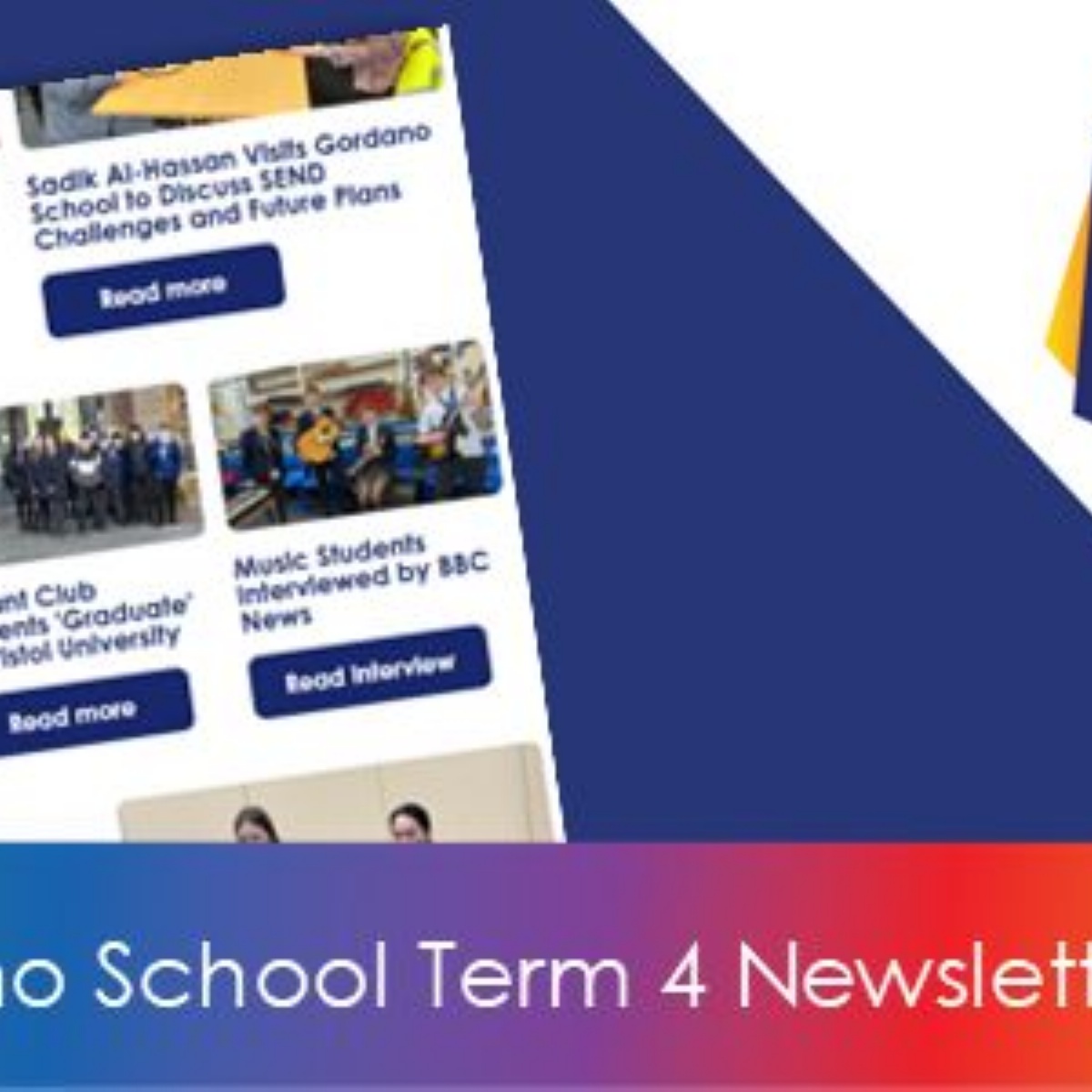 Gordano School - Our Term 4 News is out!