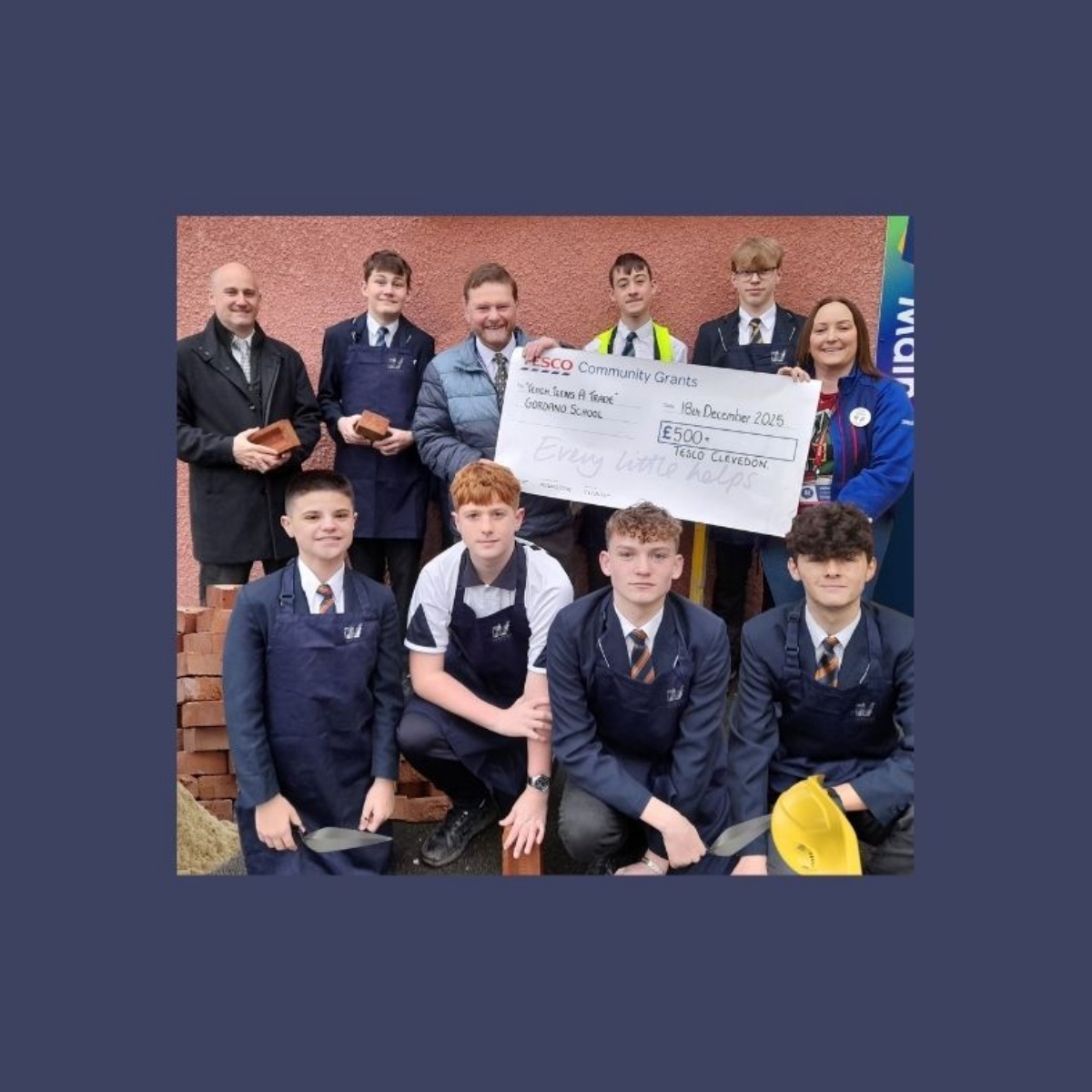 Gordano School - Tesco Clevedon Representative Visits Gordano School to ...